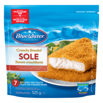 Breaded Sole Fillets - BlueWater Seafoods